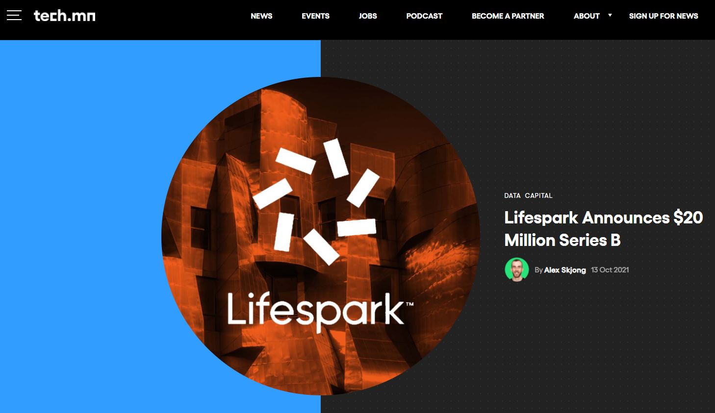 Lifespark Announces $20 Million Series B - Lifespark