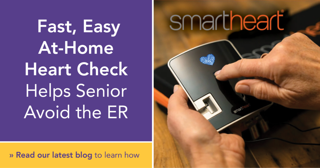 Fast, Easy At-Home Heart Check Helps Senior Avoid the ER - Lifespark